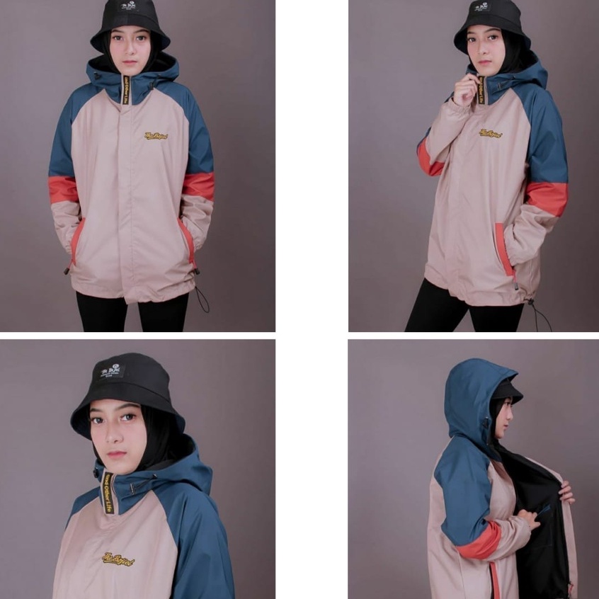 Parachute Jacket Men Women WATERPROOF MODEL HOODIE OUTDOOR Jacket ...