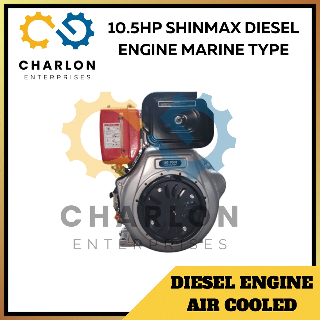 10HP SHINMAX DIESEL ENGINE HIGH SPEED MANUAL / ESTART | Shopee Philippines