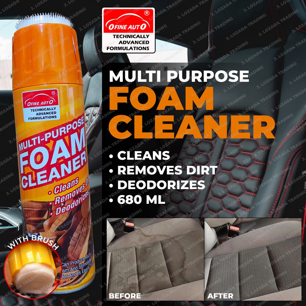 Multipurpose Foam Cleaner 680ml - Foaming Formula for Simple and Fast ...