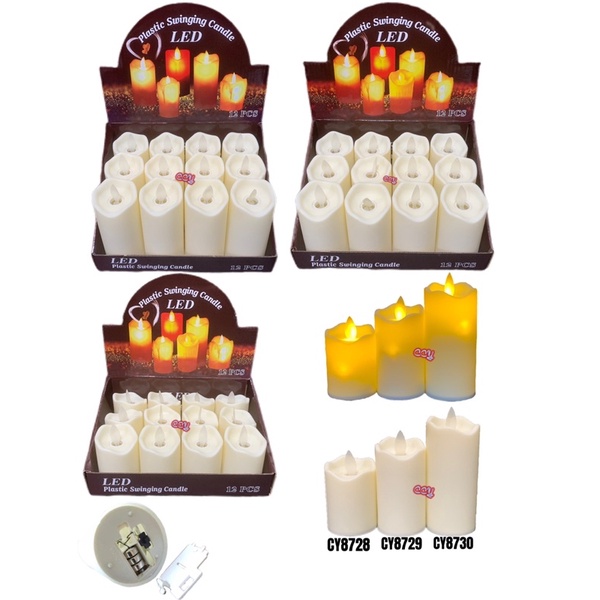 Led Swing Candle Candle With BATTERY | Shopee Philippines