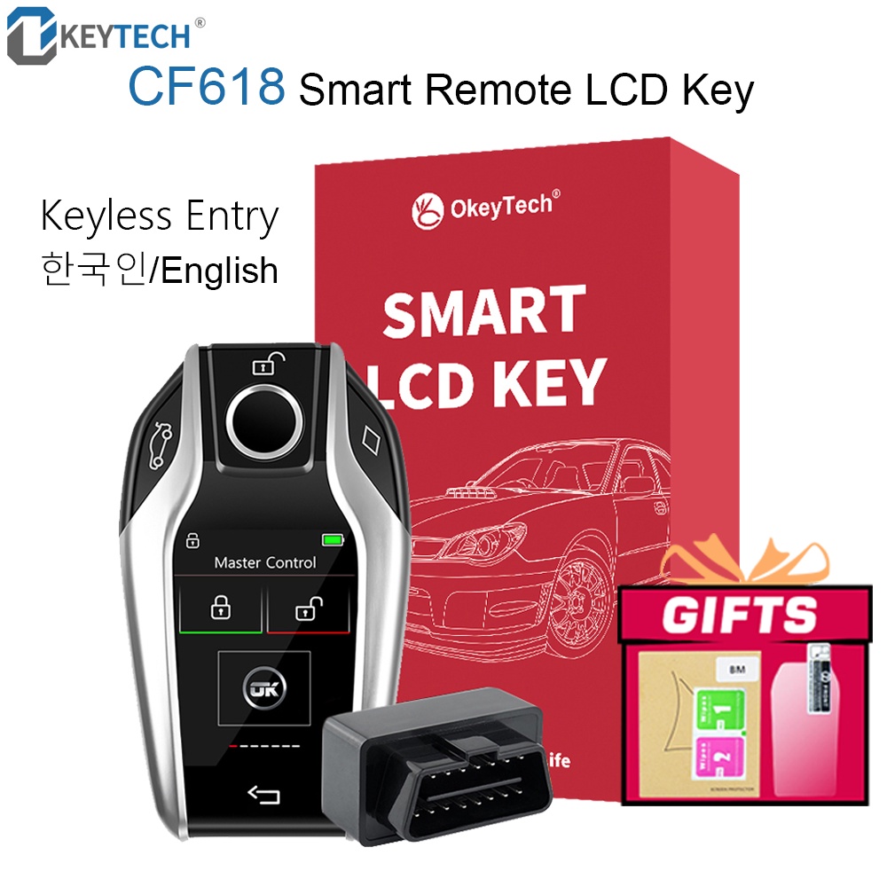 CF618 Remote Smart LCD Car Key For BMW For Benz For Audi For Toyota For ...