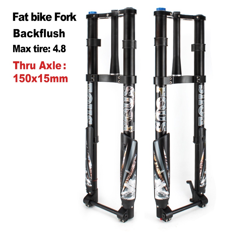 Maxxlite Fat Bike double shoulder front fork Beach Snowmobile inverted ...