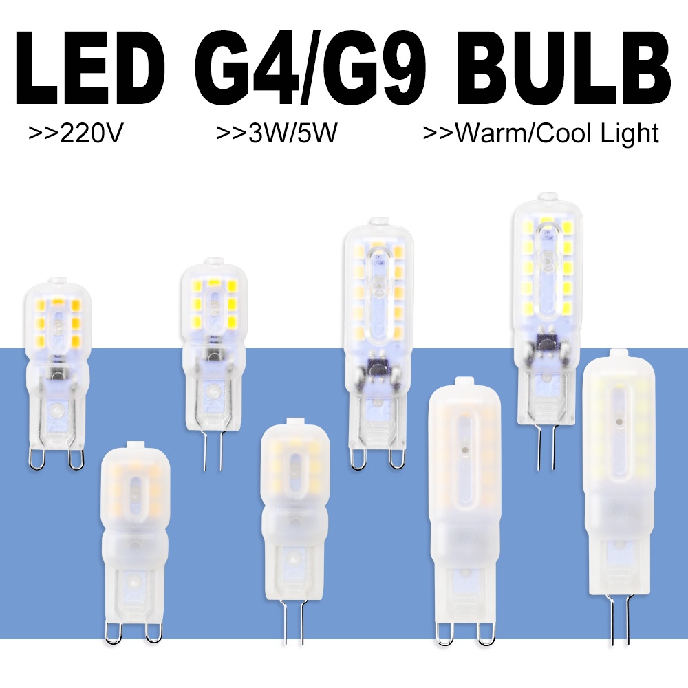 LED G9 Bulb Corn Light G4 IC Dimmable Energy Bulb 220V Home Bedroom ...