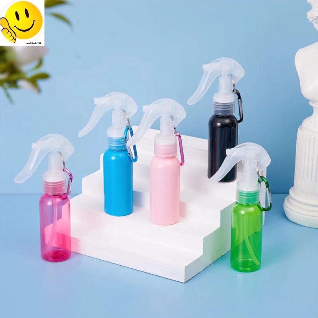 ZH464 60ml Alcohol Keychain Spray Bottle Trigger Sprayer Mouse Head ...