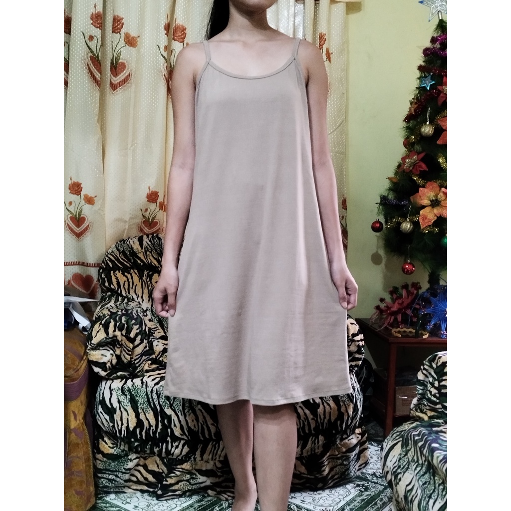 Soft Long Kamison Dress Camisole for Ladies | S-M / L-XL / 2XL-3XL ...