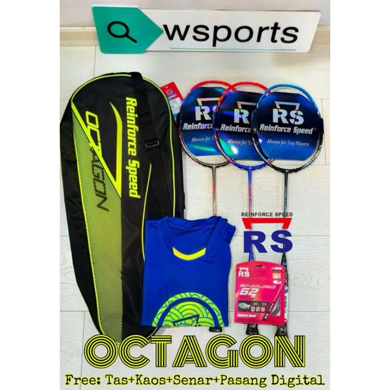 Rs OCTAGON 01 11 21 Badminton Racket Original | Shopee Philippines