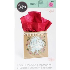 Sizzix Thinlits Die 2 PK, Phrase, Hello Beautiful | Shopee Philippines