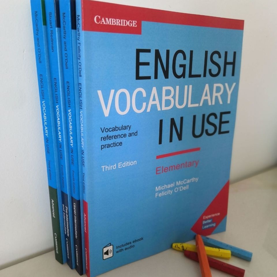 ~4 Cambridge English Vocabulary Books Advanced English Grammar Reading ...