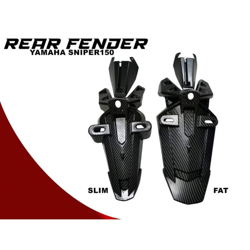 REAR FENDER SLIM SNIPER 150 V1, V2 | Shopee Philippines