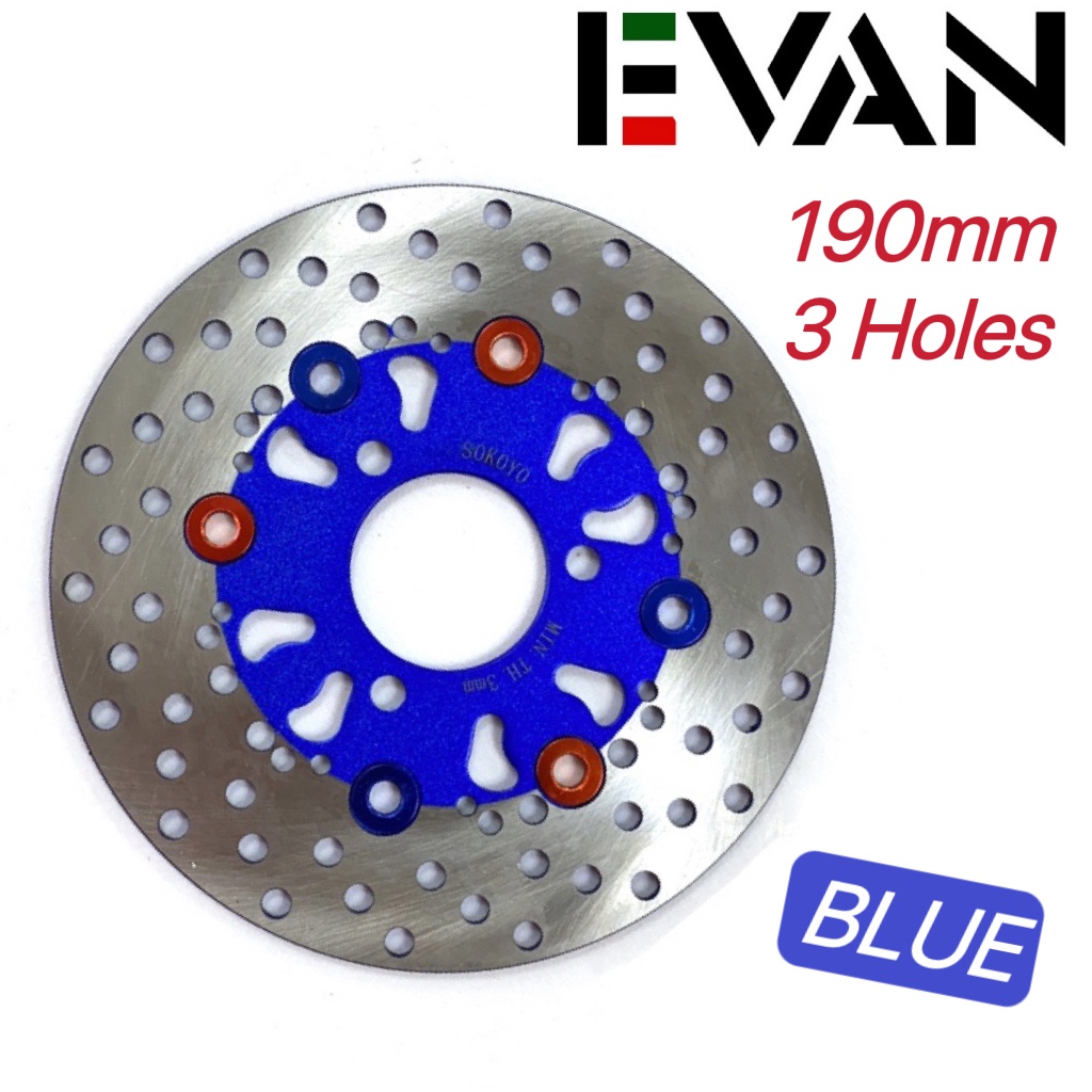 Front Disc Brake 190mm 3 Holes for Mio i125/Mio Soul i125/M3 | Shopee ...
