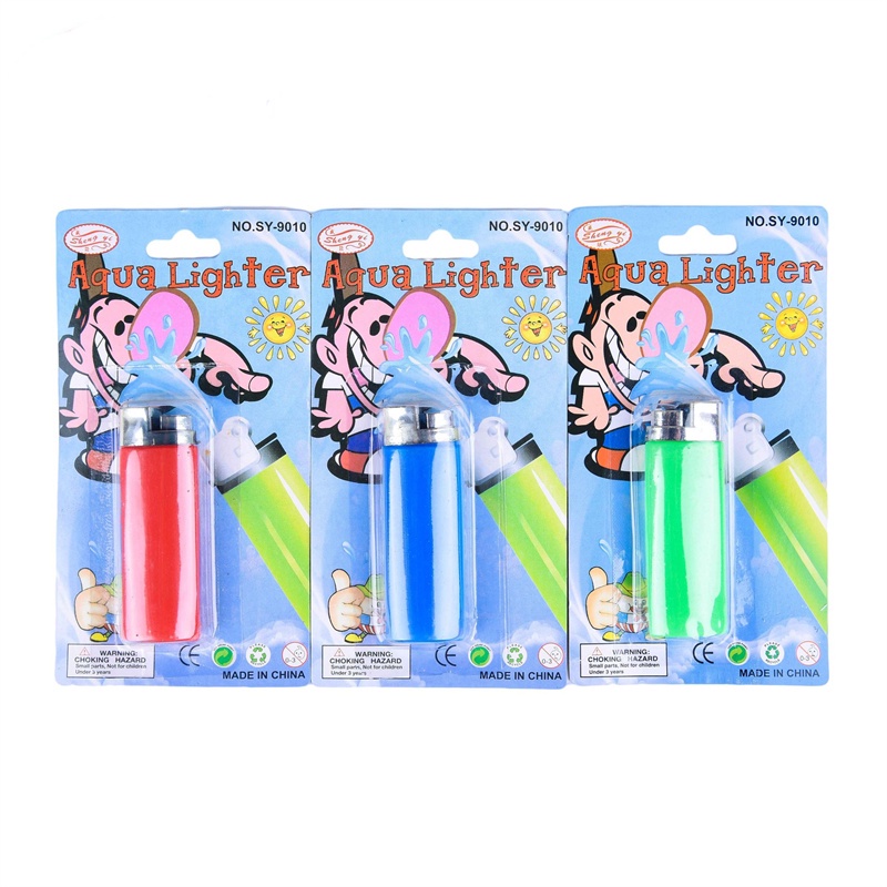 1Pcs novelty spooky prank toy water squirt lighter fake lighter kids ...