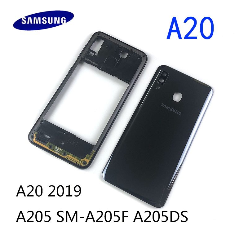 For SAMSUNG Galaxy A20 2019 A205 SM-A205F A205DS Housing Middle Frame ...
