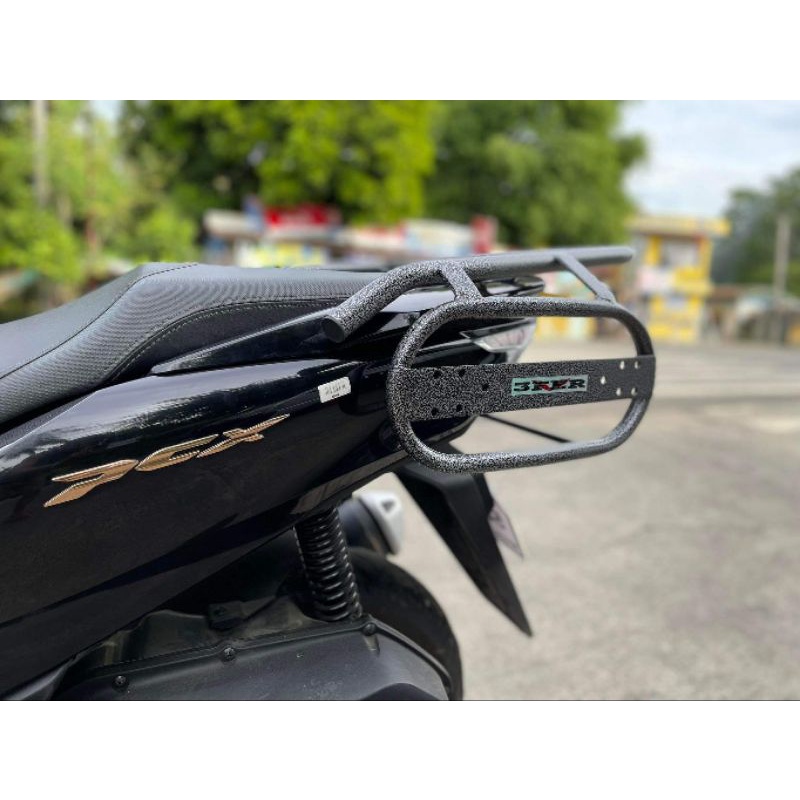 HONDA PCX TOP BOX BRACKET WITH SIDE PANIER AVAILABLE IN CNC MACHINE CUT ...