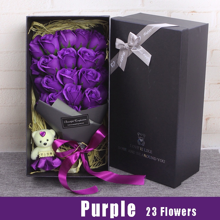 Paadyy 18 /33 pcs Roses valentine's day present for girlfriend ...