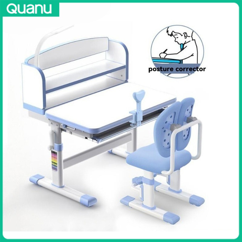 QUANU Children S Study Table Children S Functional Table And Chair Set ...