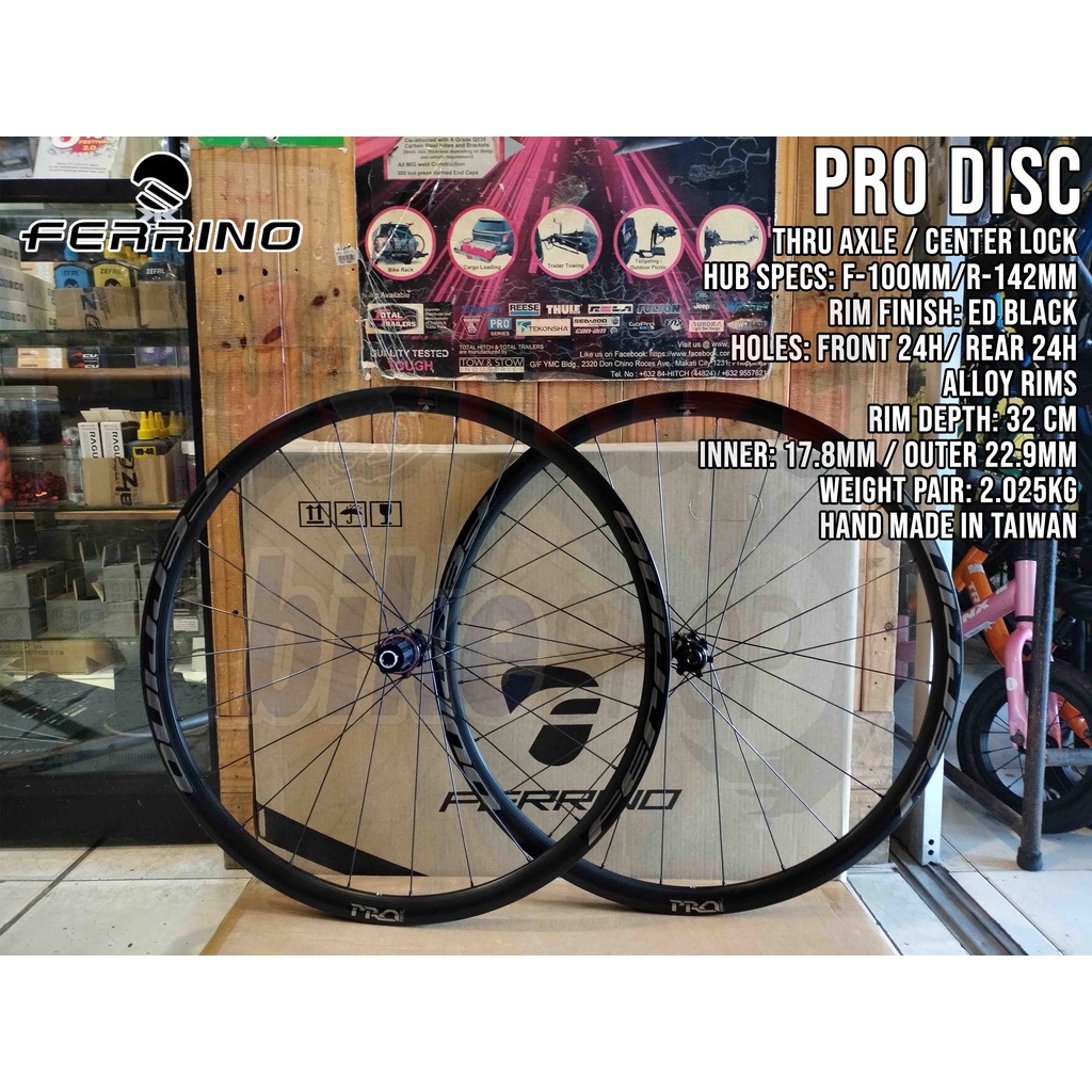 Ferrino Mostro Cx And Disc Pro Wheelset For Gravel Bike Roadbike ...