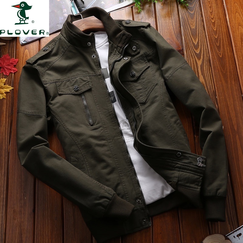 PLOVER Men's Military Uniform Jacket Land Swat Soldier Combat M-6XL ...