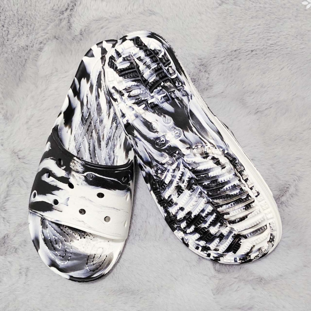 graffiti flip flops, men's and women's sizes multi color | Shopee ...
