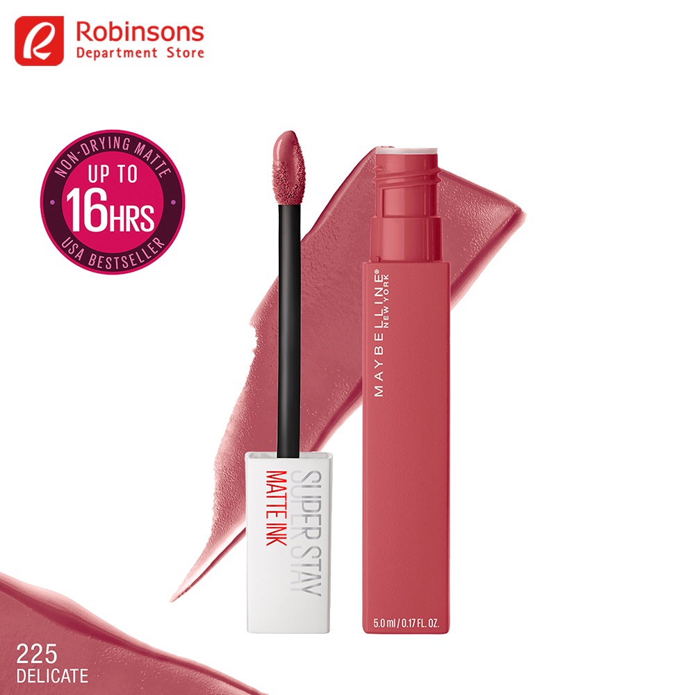 Maybelline Superstay Matte Ink City Edition Liquid Lipstick 230 ...
