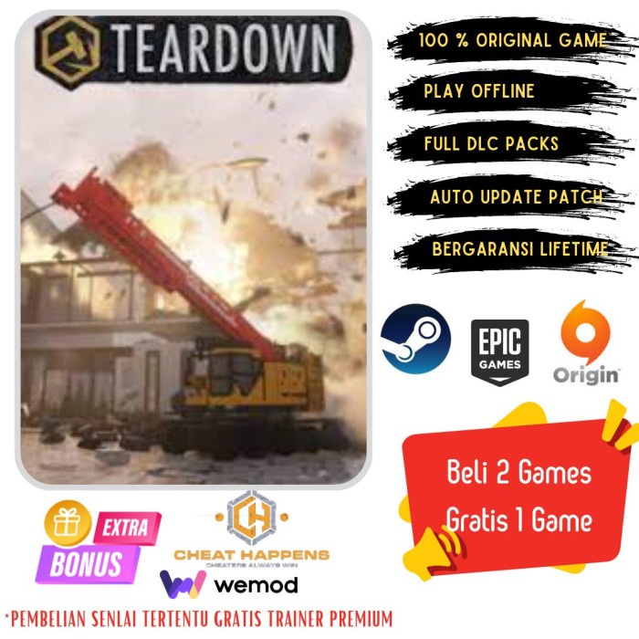 Teardown - Original Offline Only PC Game - DVD-DL | Shopee Philippines