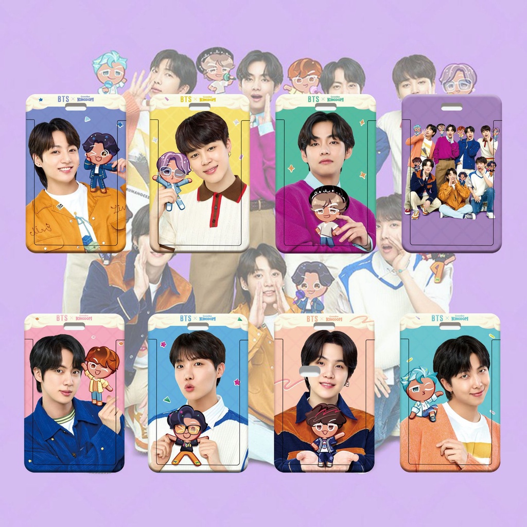 Card Holder KPOP BTSS Bangtan Boys V JUNGKOOK JIMIN JIN SUGA RM JHOPE ...