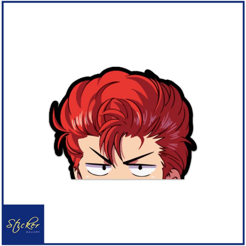 SAKURAGI HANAMICHI SLAMDUNK ANIME PEEKER Waterproof Sticker for ...