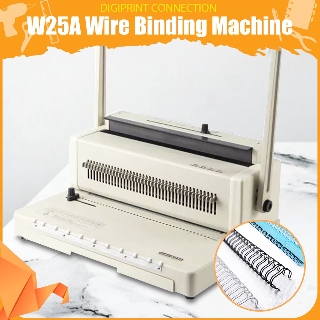 F4 Size Wire Binding Machine W25A Officom (Long | Legal) 210mm x 330mm ...