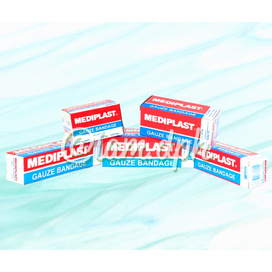 Mediplast - Gauze Bandage (Sold Per Roll) | Shopee Philippines