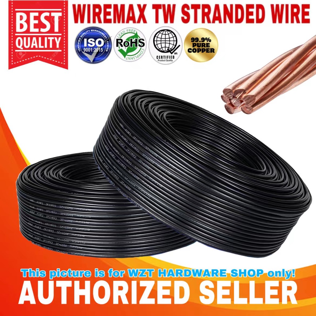 150m / 1Roll TW Stranded Wire 14/7 2.0mm - 12/7 3.5mm Original Wiremax ...