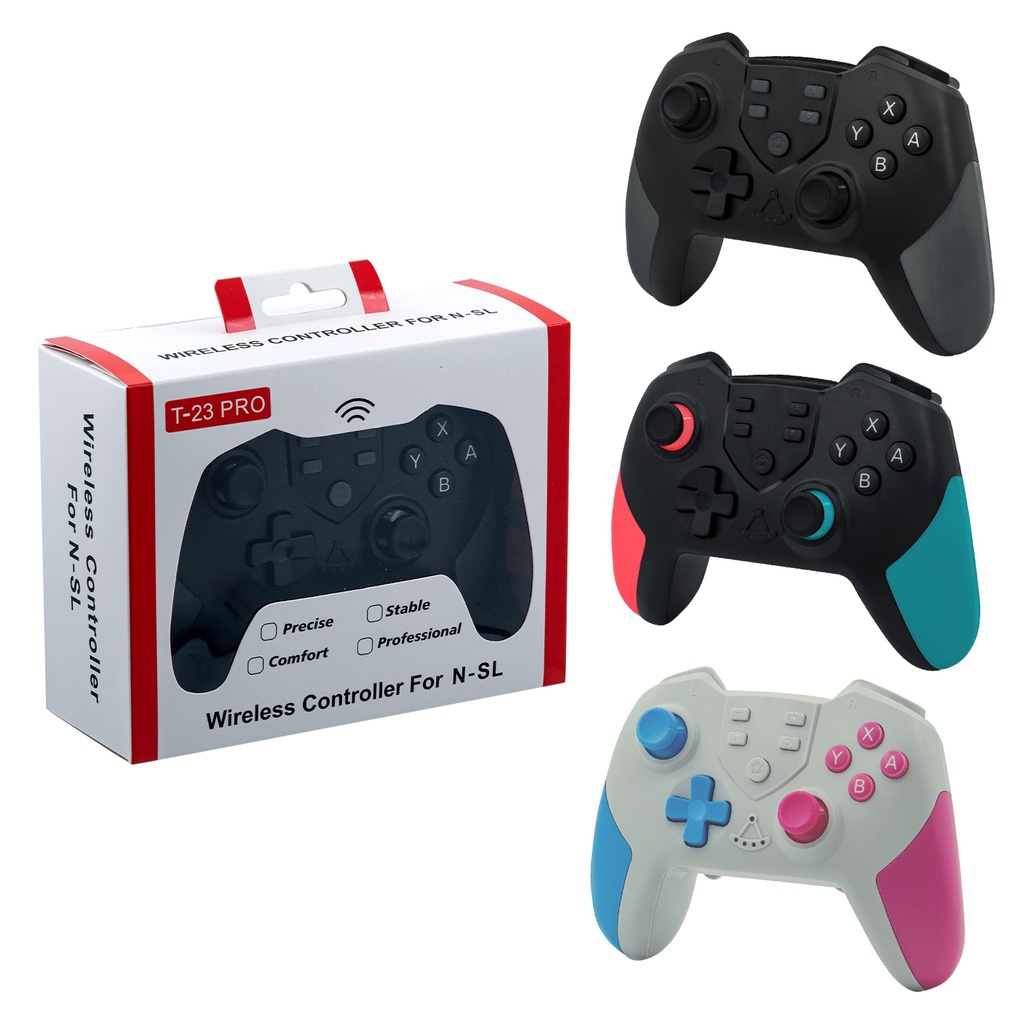 T23 Pro Dual Vibration Wireless Controller with NFC Function for ...