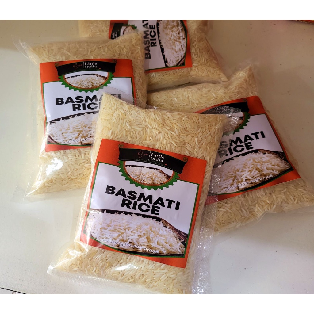 BASMATI RICE EXTRA LONG GRAIN 500g (LITTLE INDIA GROCERY) | Shopee ...