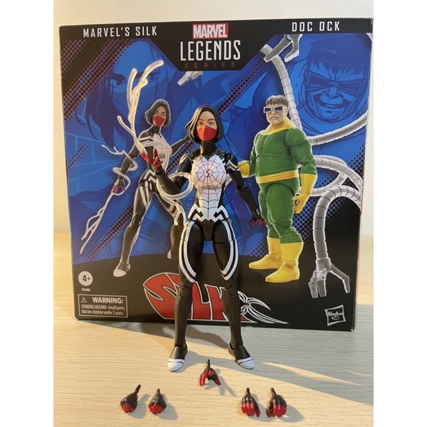 Hasbro Marvel Legends Silk (Marvel's Silk and Doctor Octopus 2-Pack ...