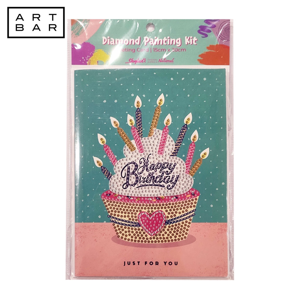 Skylar Diamond - Greeting Card Kit GC020 Cake Birthday | Shopee Philippines