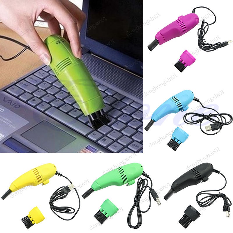 Practical Mini Magic USB Vacuum Keyboard Cleaner Dust Collector ...