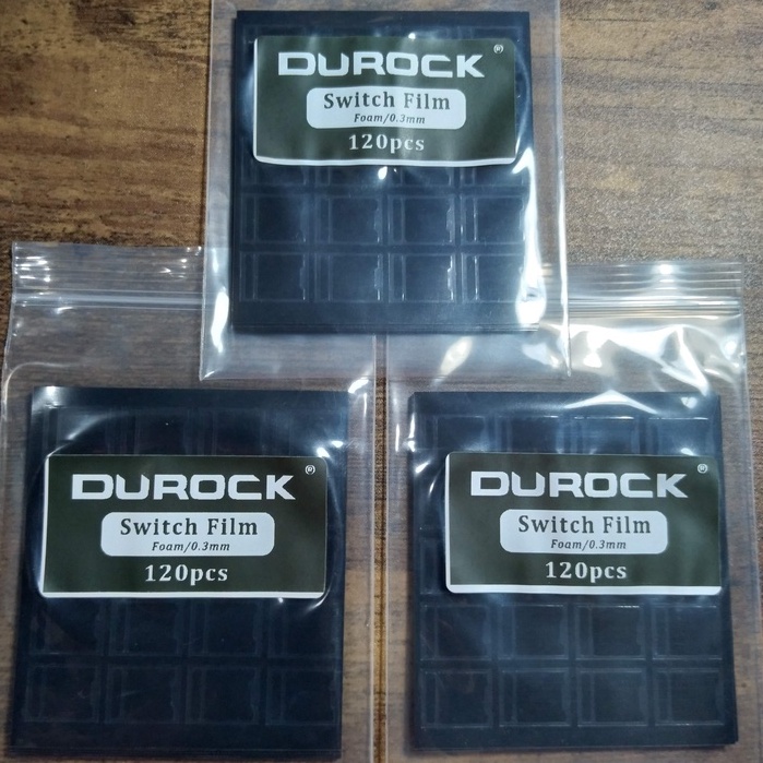 Durock Foam Switch Films (0.3mm) - Deskeys alternative | Shopee Philippines