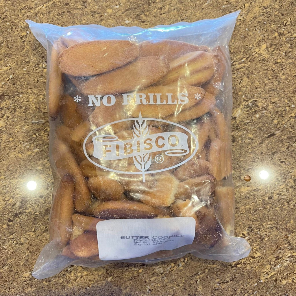 Fibisco No Frills Butter Cookies Leaves, 500g | Shopee Philippines