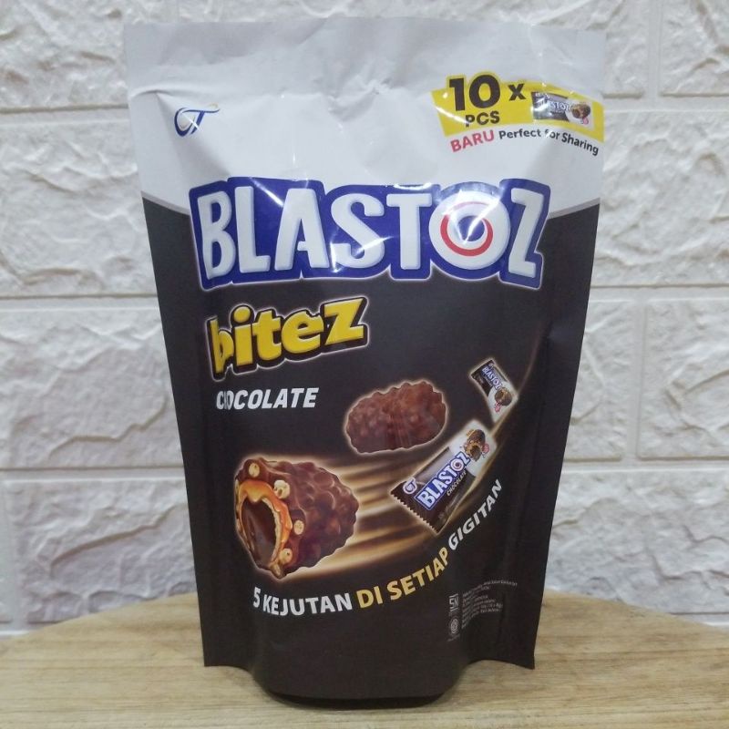 New BLASTOZ Chocolate, 1 Pouch contains 10 pcs @ 8gr | Shopee Philippines