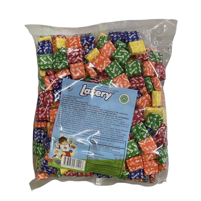 Lazery chewy candy 1kg (300pcs) | Shopee Philippines