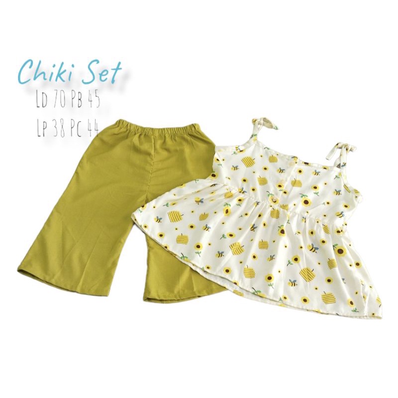 Chiki SET/Girls SET/3-5 Years Old Children's SET | Shopee Philippines