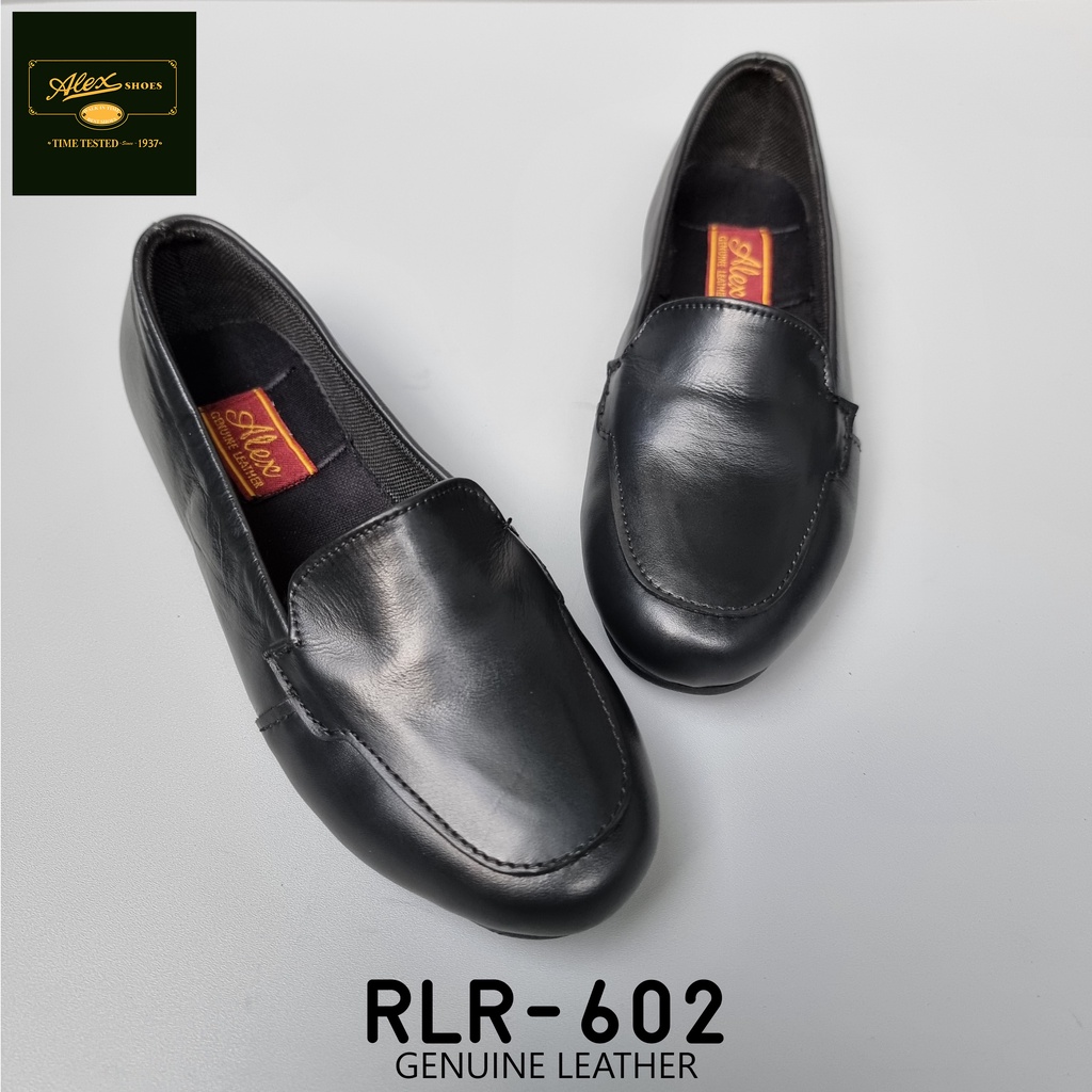 ALEX SHOES PLUS SIZE 11 TO 14 GENUINE LEATHER BLACK WOMEN'S SHOES FOR ...