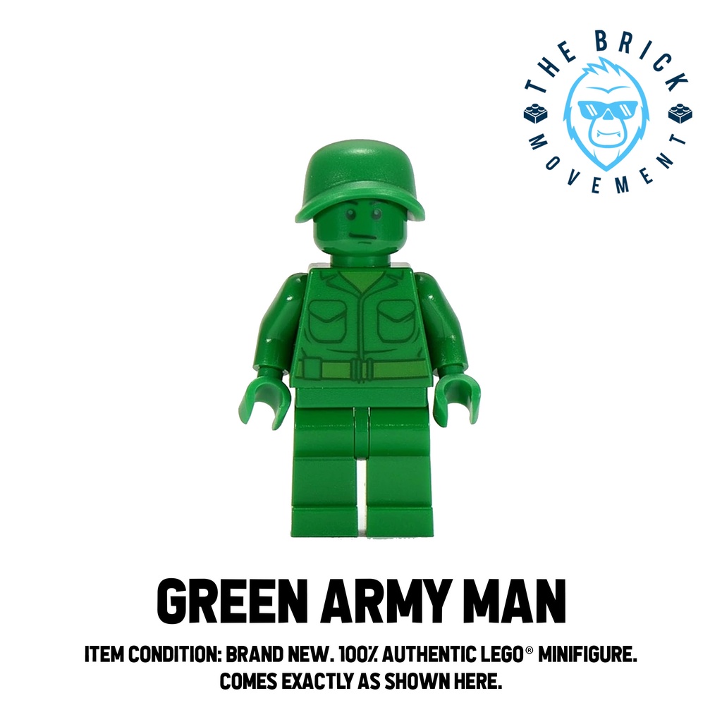 LEGO® DISNEY PIXAR TOY STORY Green Army Man Minifigure | Shopee Philippines