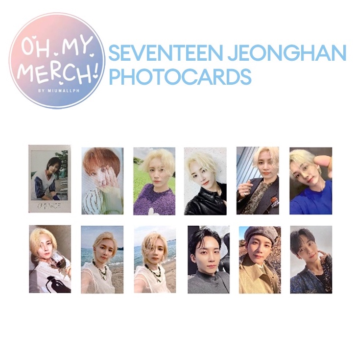 Onhand Seventeen Jeonghan Official Photocard Photocards Henggarae Face ...