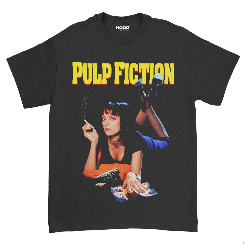 Kaos PULP FICTION - MOVIE MERCH/UNISEX/KAOS FILM// T-SHIRT MOVIE ...