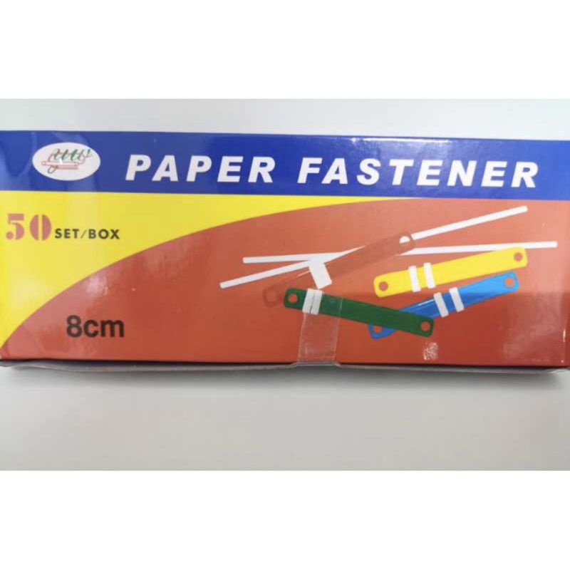 paper fastener 50pcs/box 8CM | Shopee Philippines