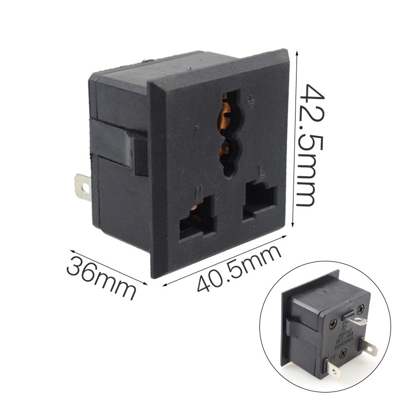 AC power socket pin socket connector | Shopee Philippines
