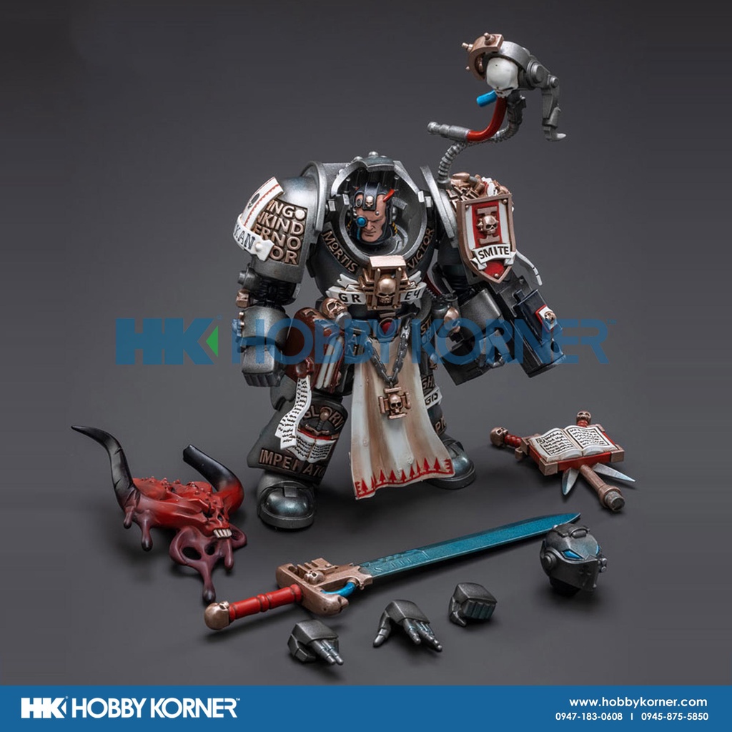 (IN STOCK) JOYTOY 1/18 Scale JT3204 Warhammer 40,000 Grey Knights Terminator Incanus Neodan ...