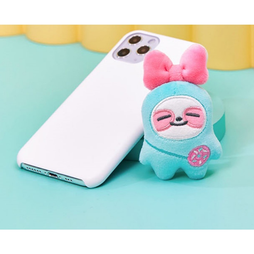 Itzy Idol Collision Cartoon Plush Mobile Phone Airbag Holder Huang ...