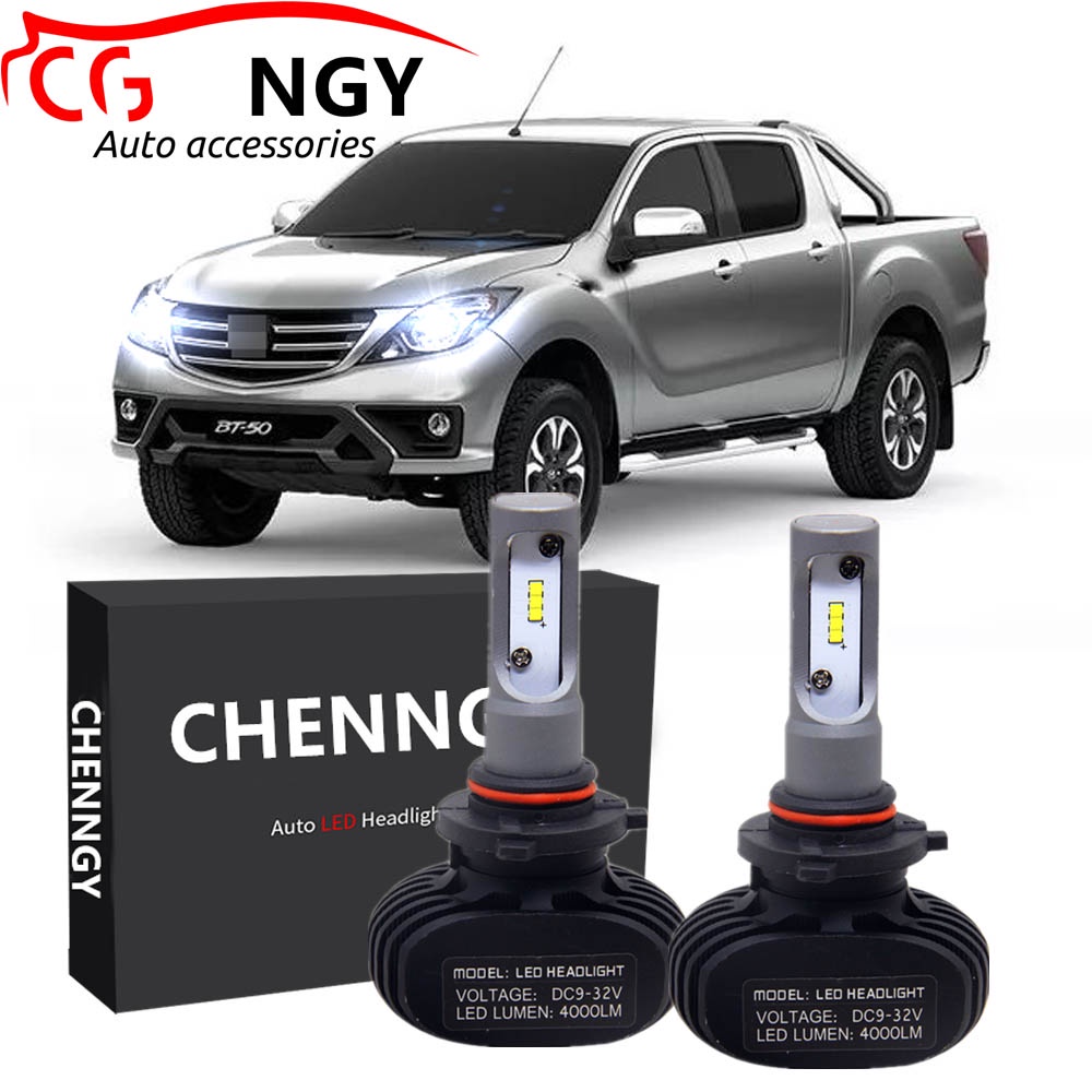 FOR Mazda BT-50 year 2011 - 2017 (Head Lamp) - 2pc S1 LED Headlight ...