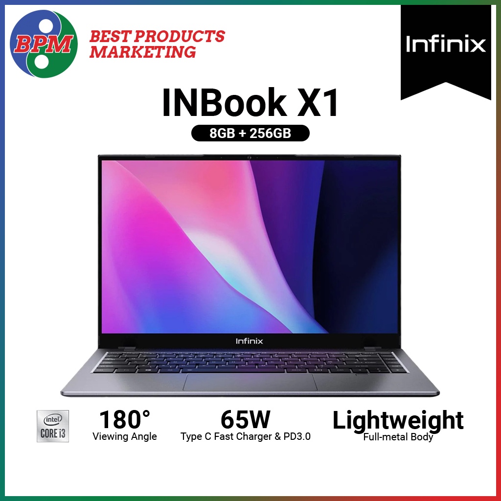 BPM INFINIX Book X1 ( Inbook X1 ) i3 8GB + 256GB Original and Sealed ...