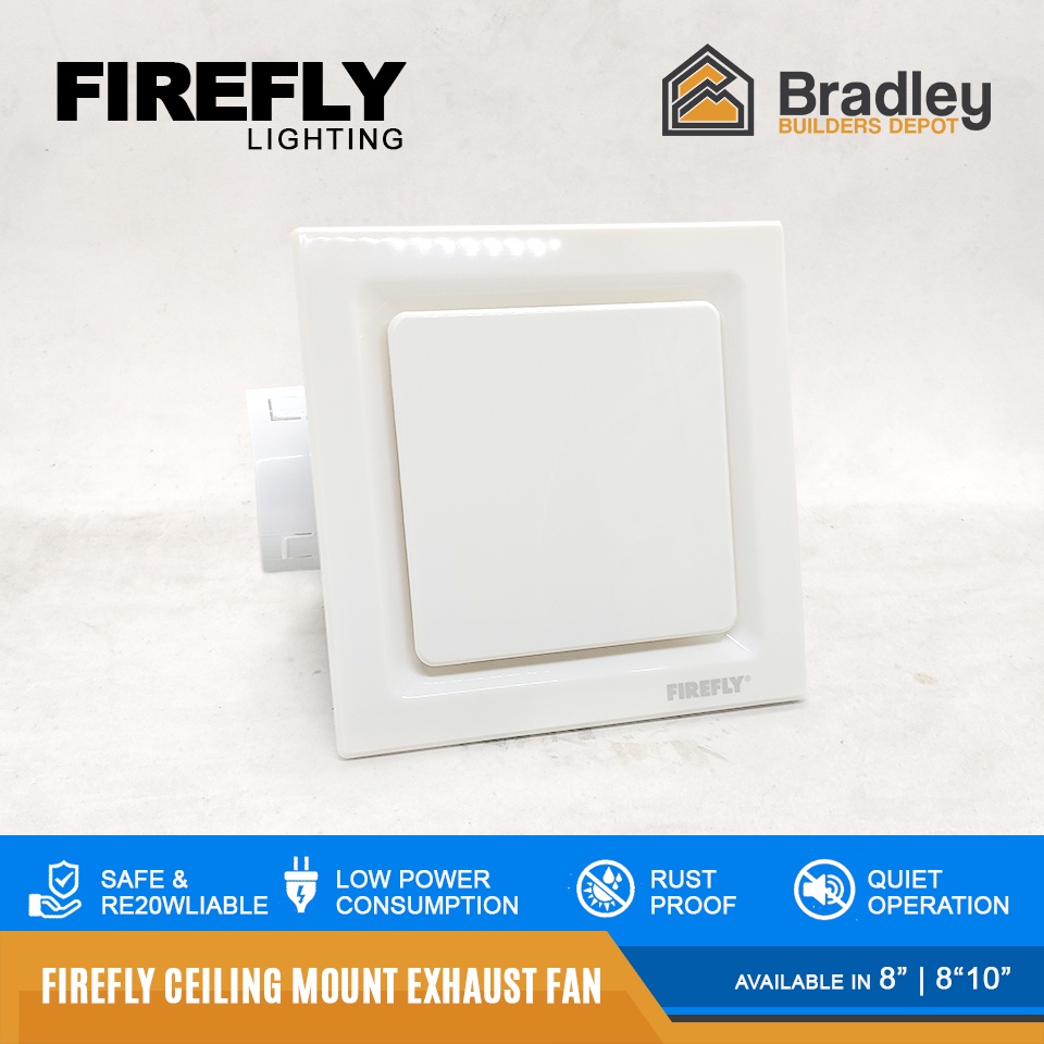 Firefly Ceiling Mounted Exhaust Fan (8" | 10") | Shopee Philippines